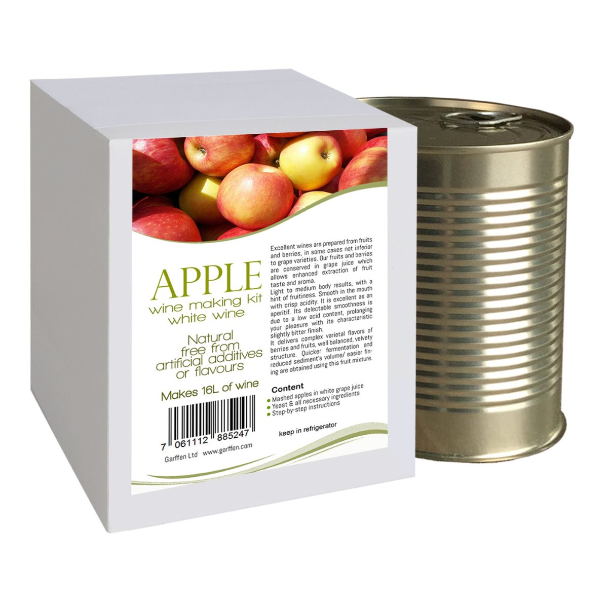 Apple Wine Making Kit 16L / 21 Bottles – Garffen Ltd
