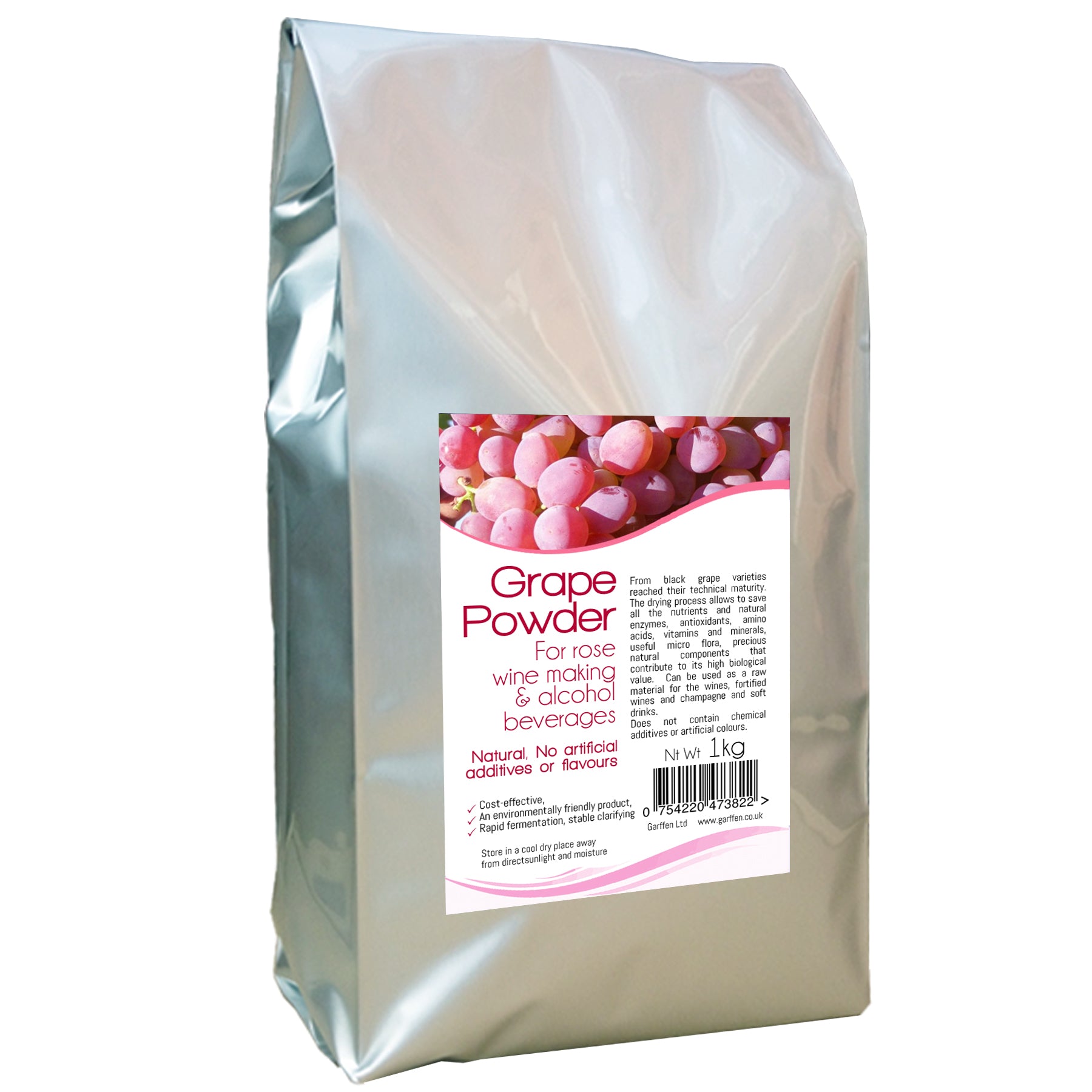 Grape Powder For Wine Making 1kg Rose Wine – Garffen Ltd