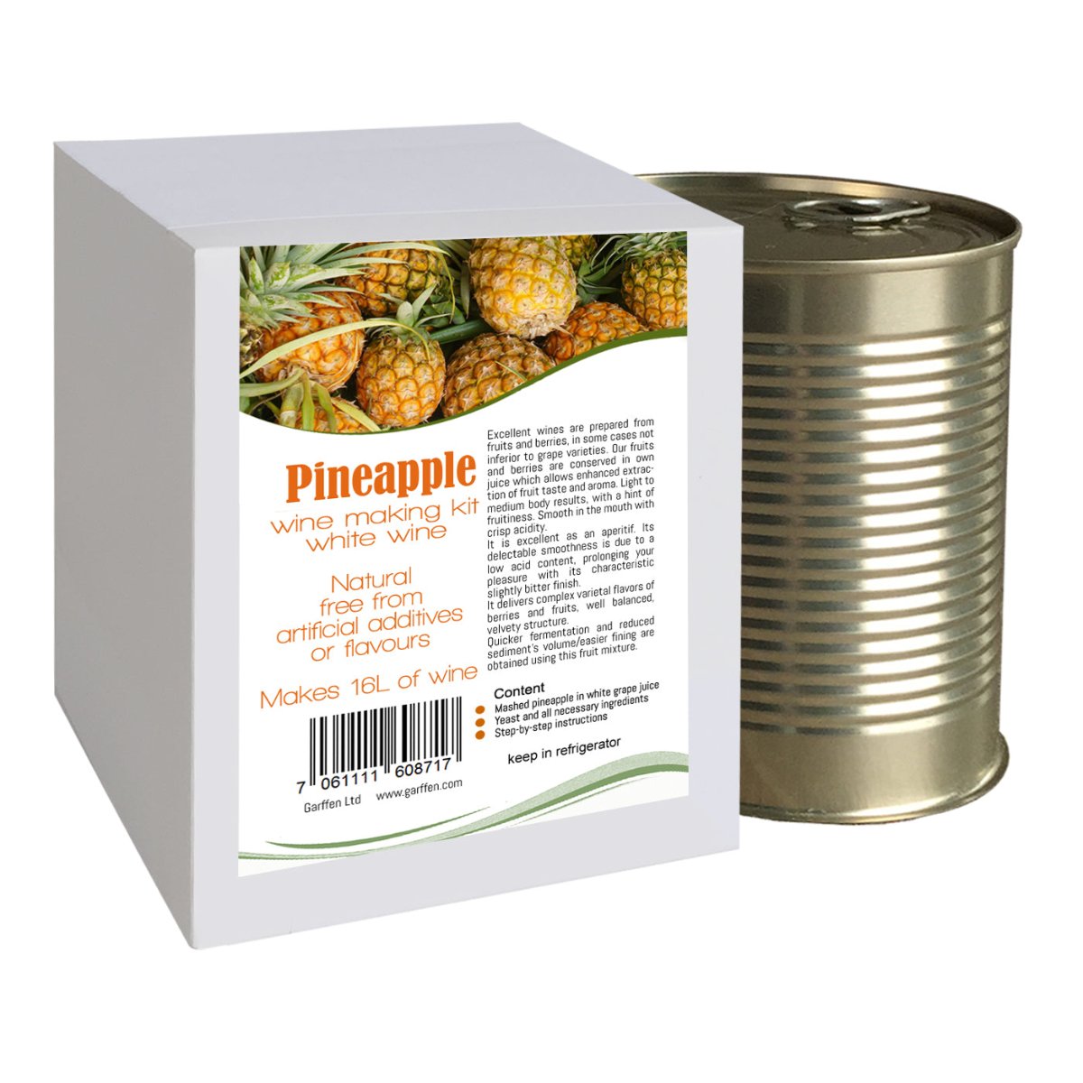 Pineapple Wine Making Kit 16L / 21 Bottles – Garffen Ltd