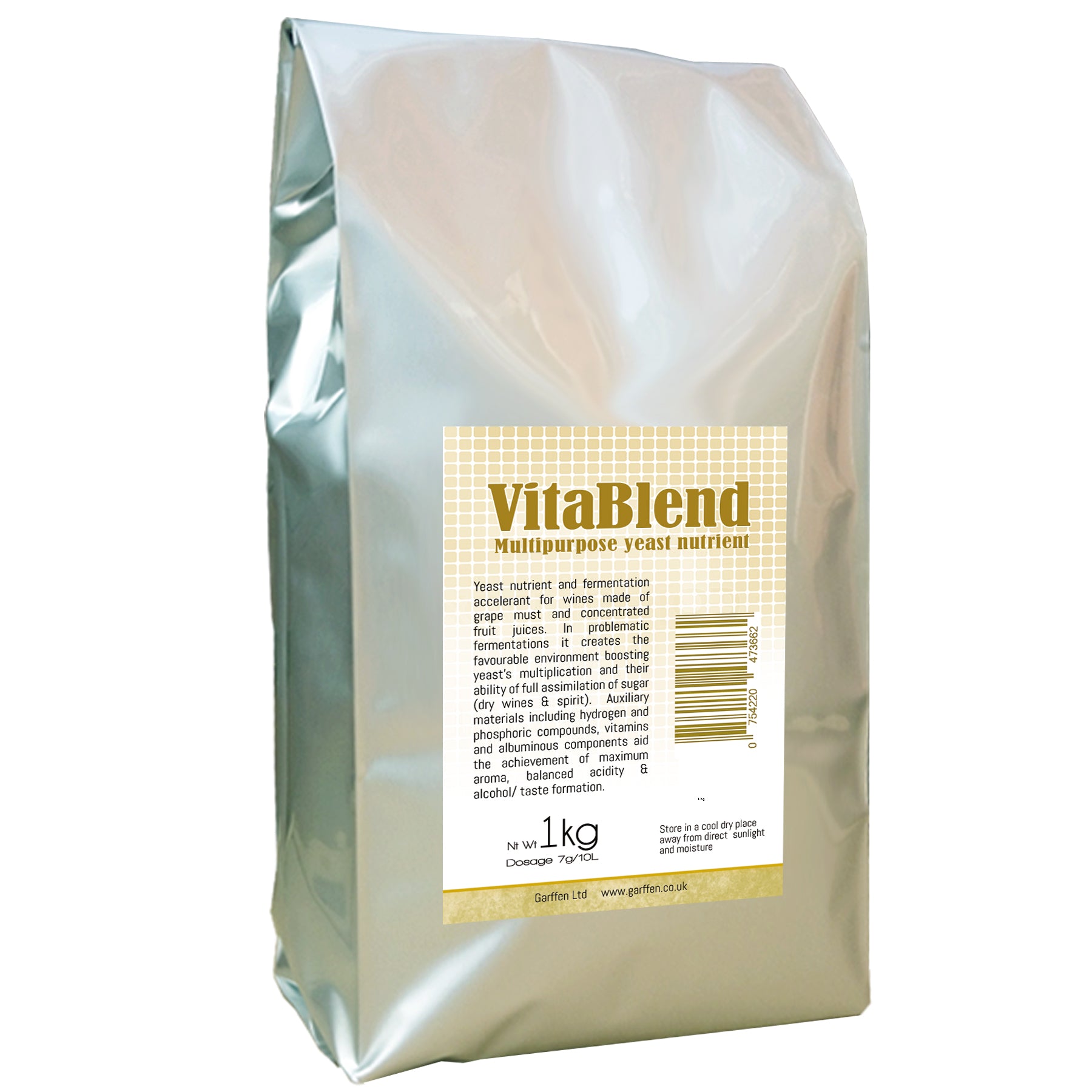 Yeast Nutrient VitaBlend 1kg Multipurpose Yeast Nutrient – Garffen Ltd