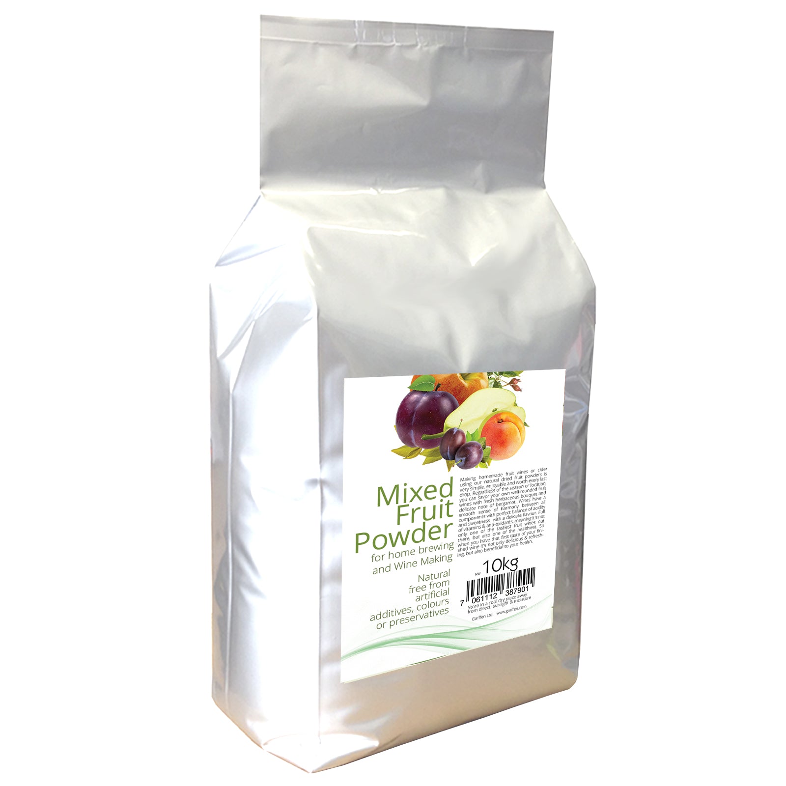 Mixed Fruit Powder for Wine Making 10kg / White Wine – Garffen Ltd