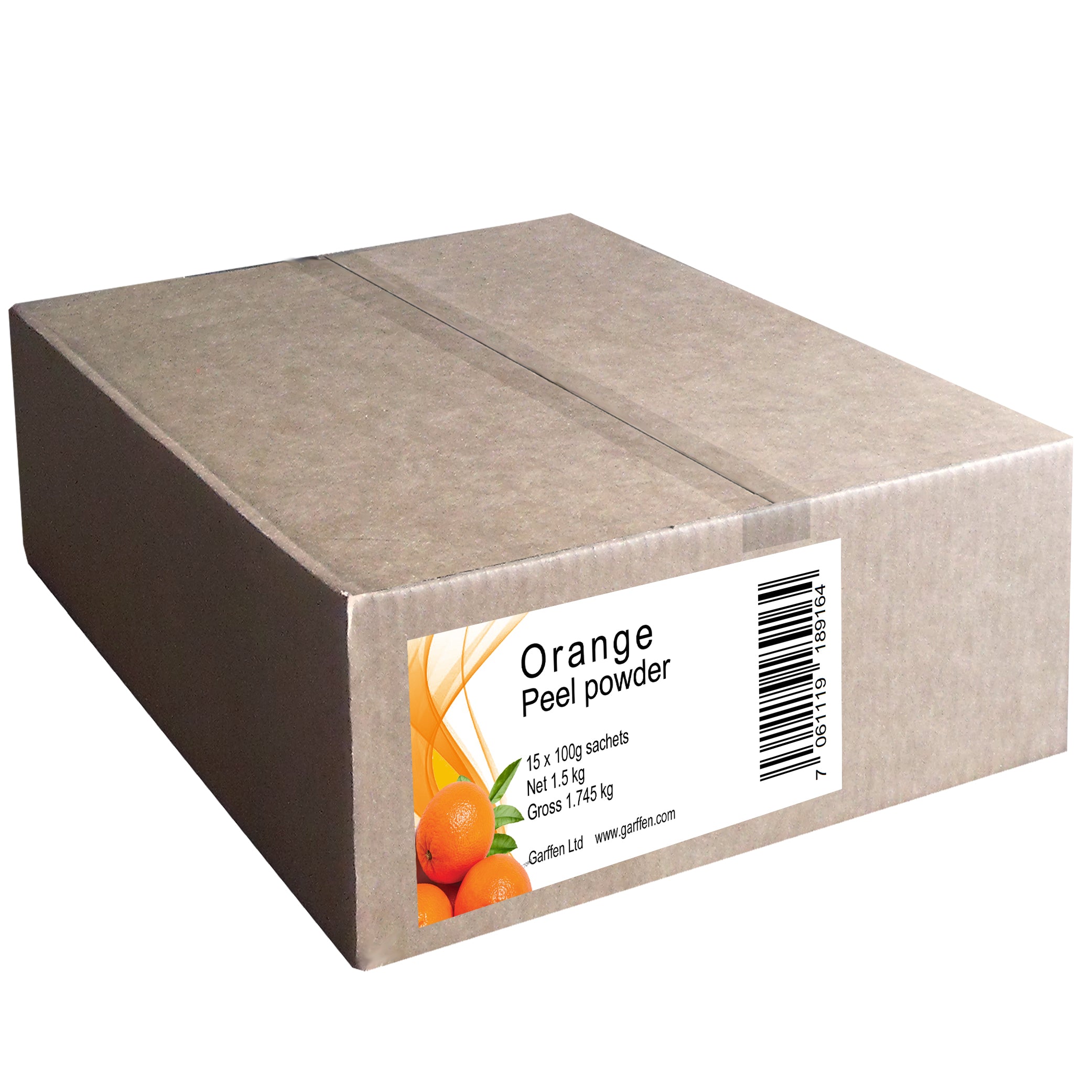 Dried Orange Peel Fine Powder 100g, 15 Sachets/Box – Garffen Ltd