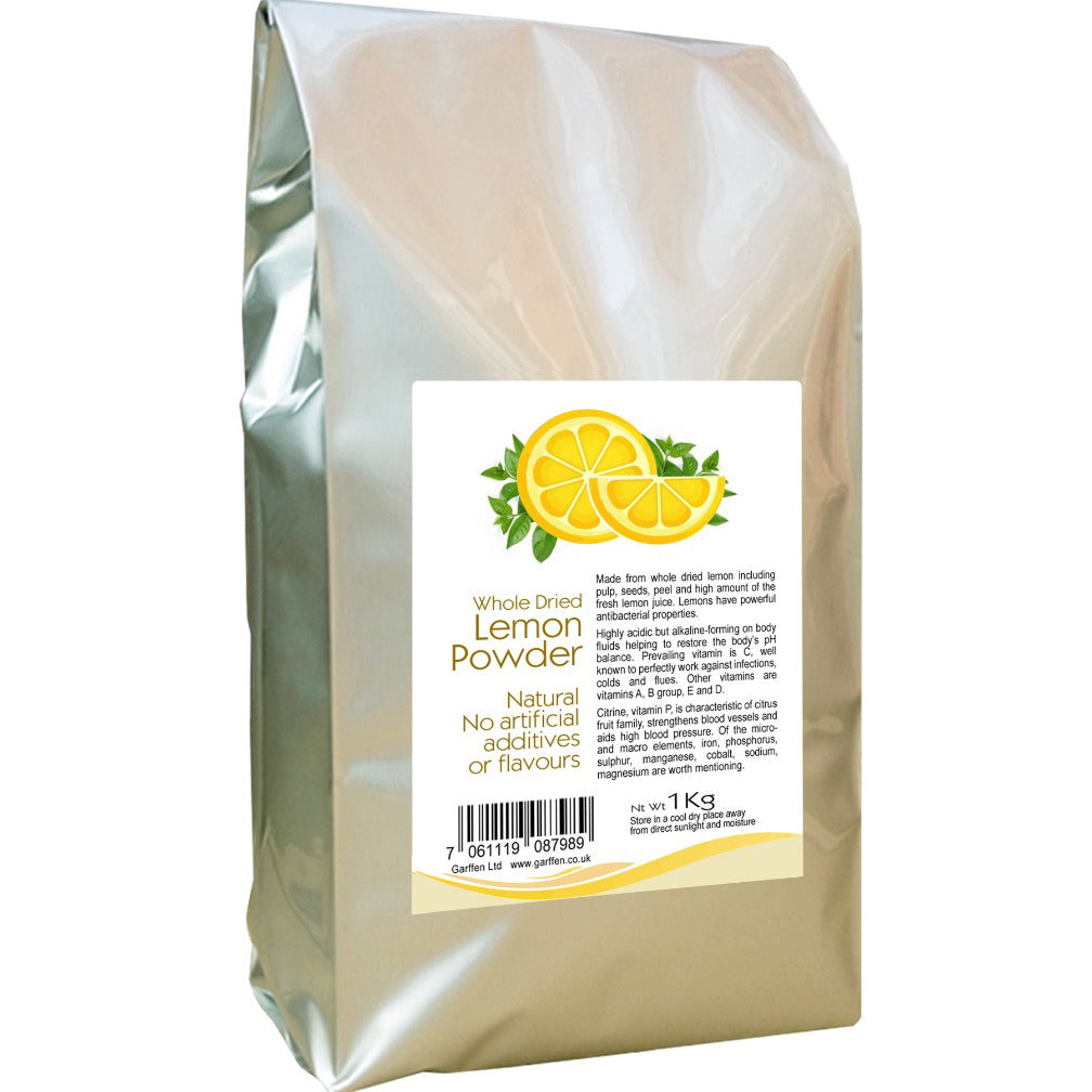 Whole Lemon Powder 1kg – Garffen Ltd