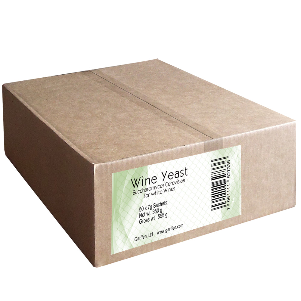 Wine Yeast 7g Saccharomyces Cerevisiae White Wines, 50 Sachets/box ...